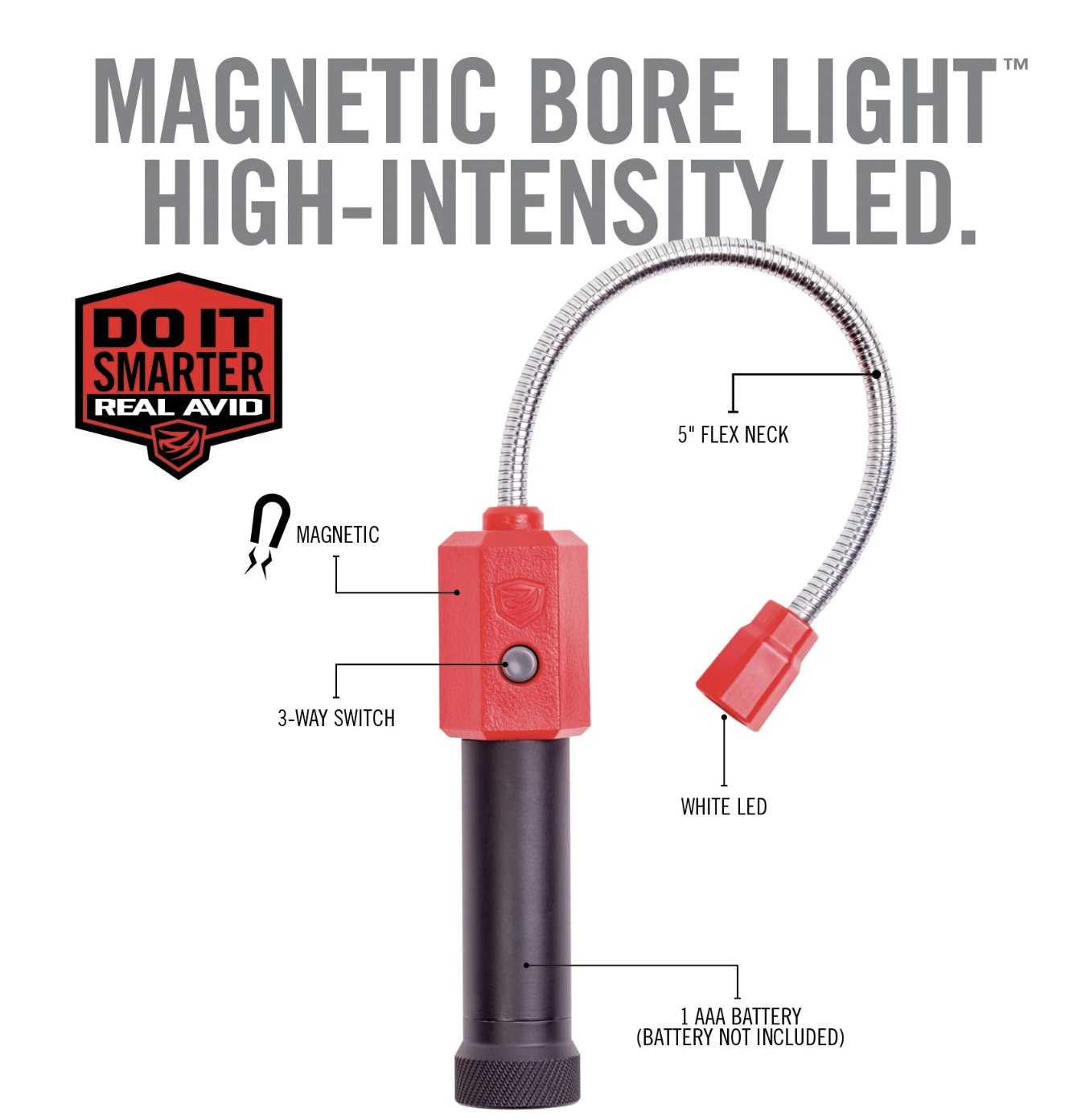 Real Avid MAGNETIC BORE LIGHT™