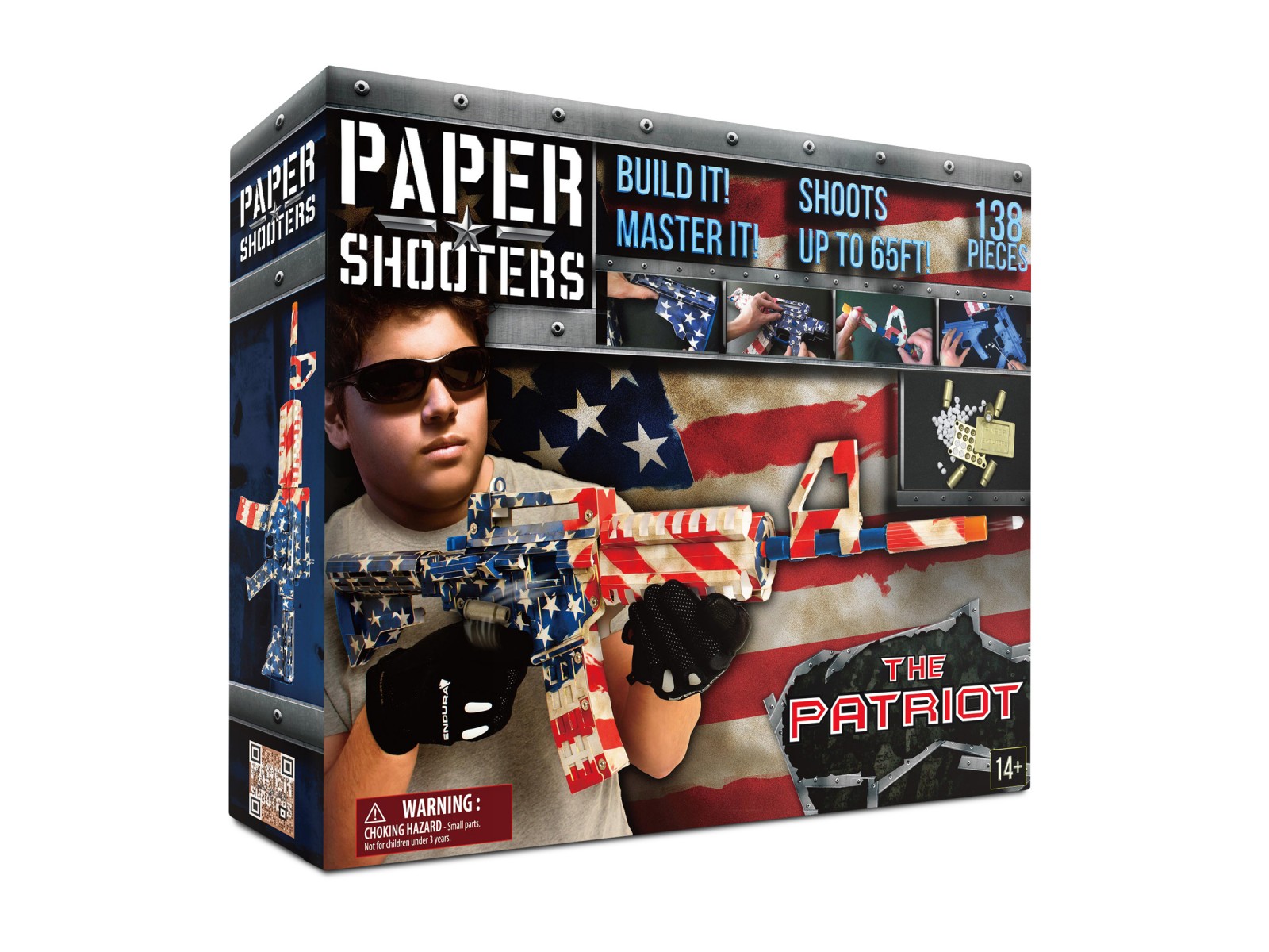 Kampanj: Ultimate Paper Patriot Shooters Kit