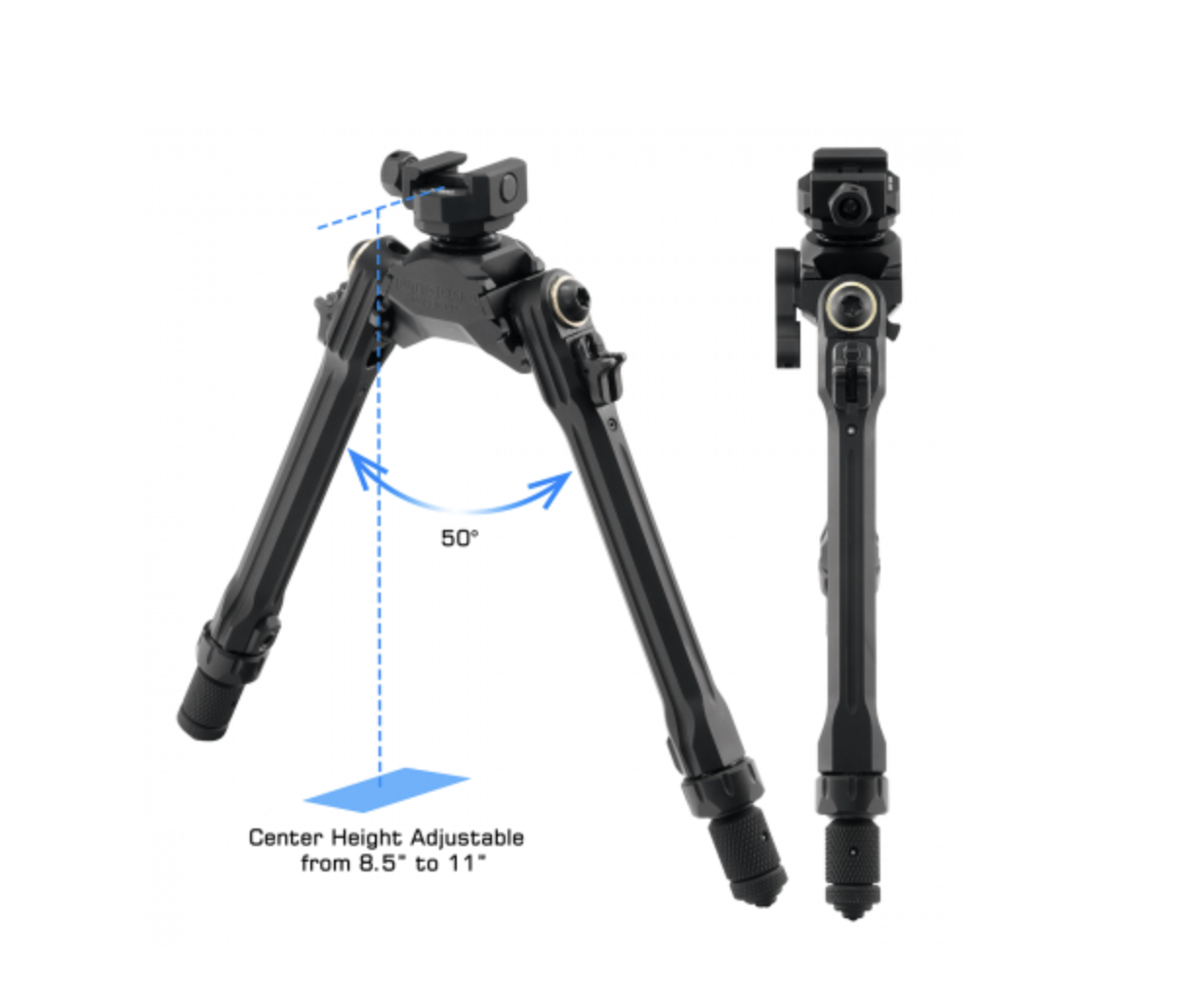 UTG PRO TBNR BIPOD, 8.5"-11" PICATINNY
