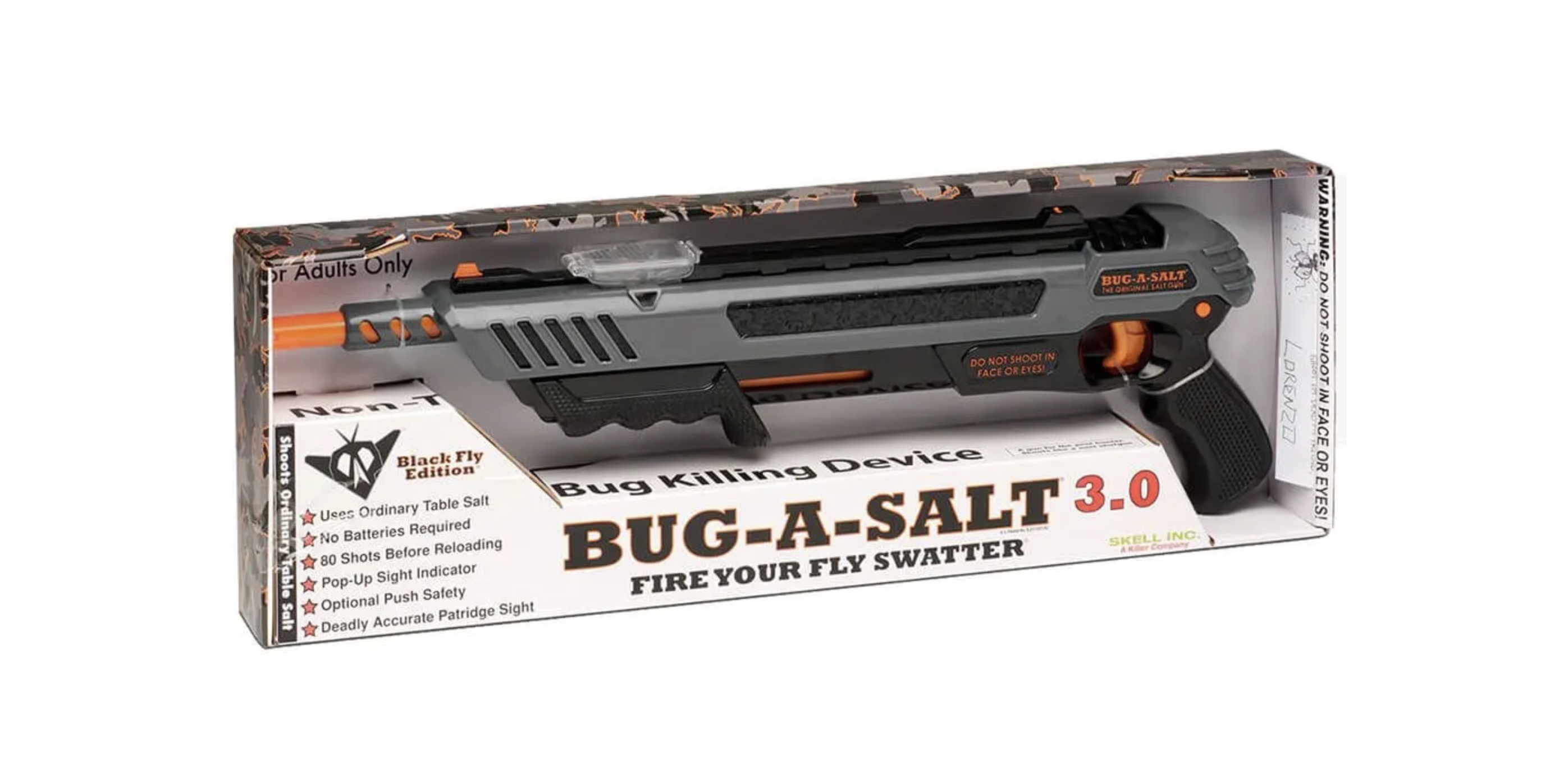 BugBuster Bug-A-Salt Gray Fly 3.0